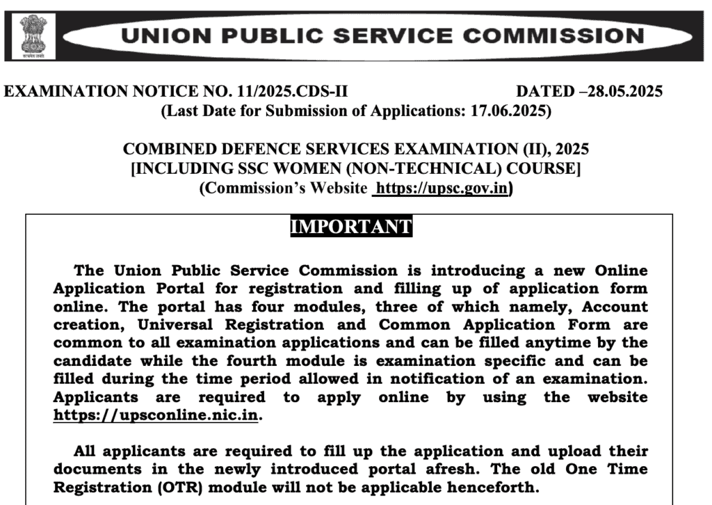 UPSC CDS 2 Marks 2025 Out Sarkari Results - Bharat Sarkari Results ...